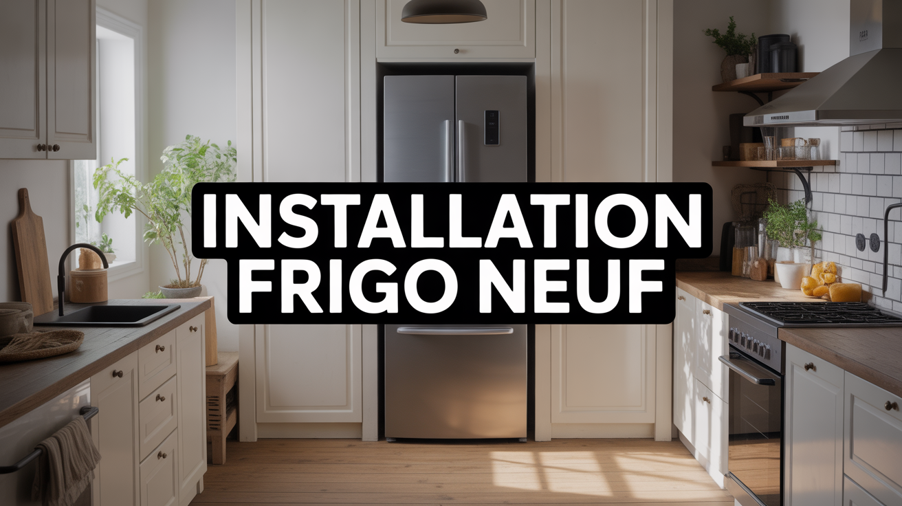 Brancher un frigo neuf après transport : étapes concrètes, délais et ...