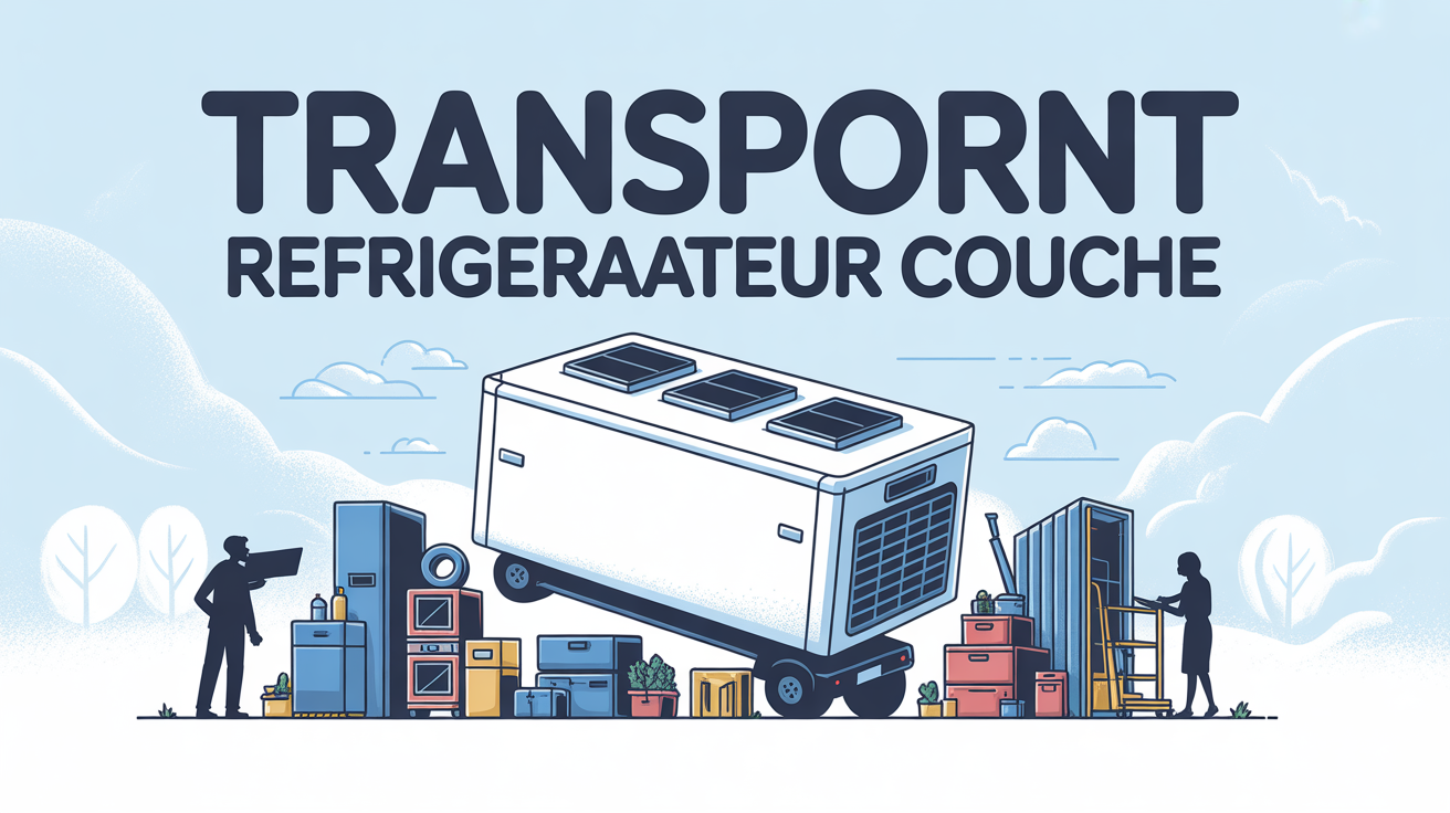 Transporter un frigo couché : risques et précautions clés