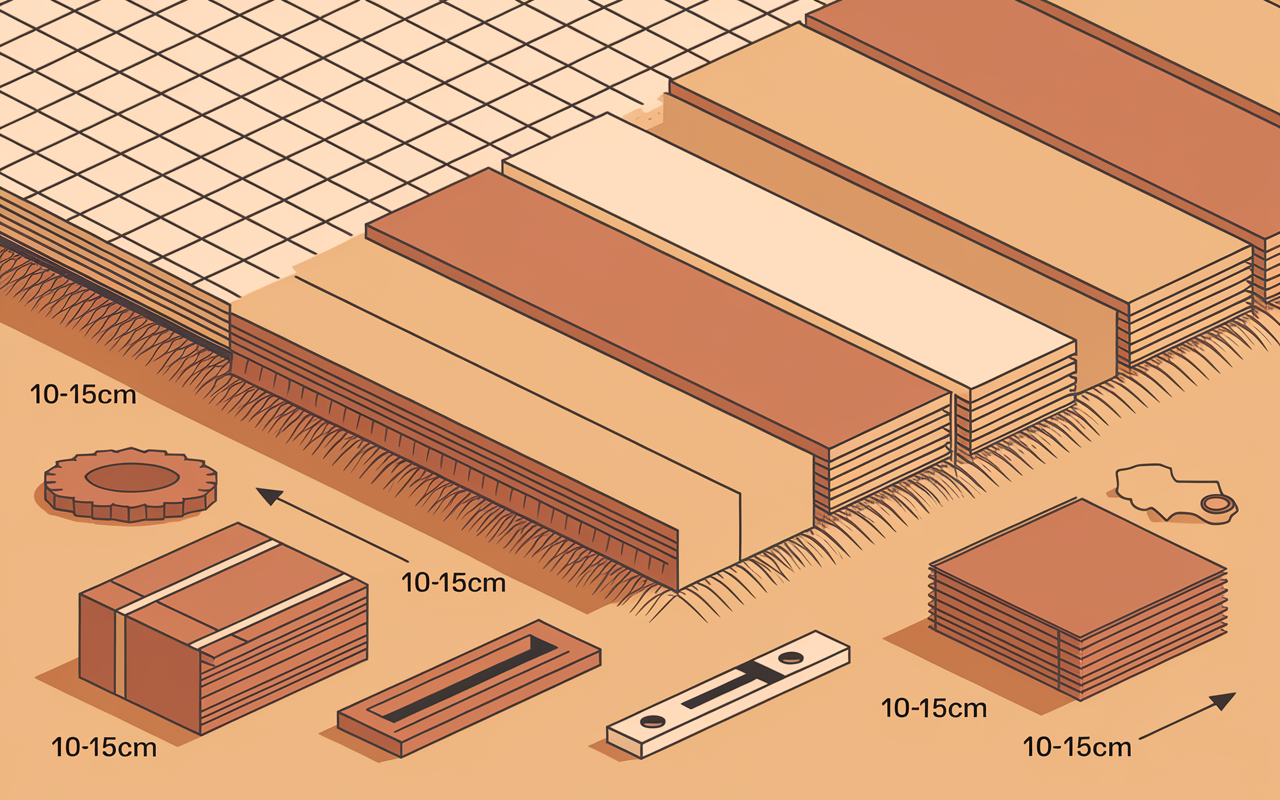 Pose dalle sur sable : Guide pratique pour une terrasse stable et durable