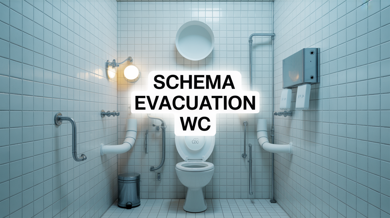 Schéma évacuation WC : Comprendre les normes et réussir son ...